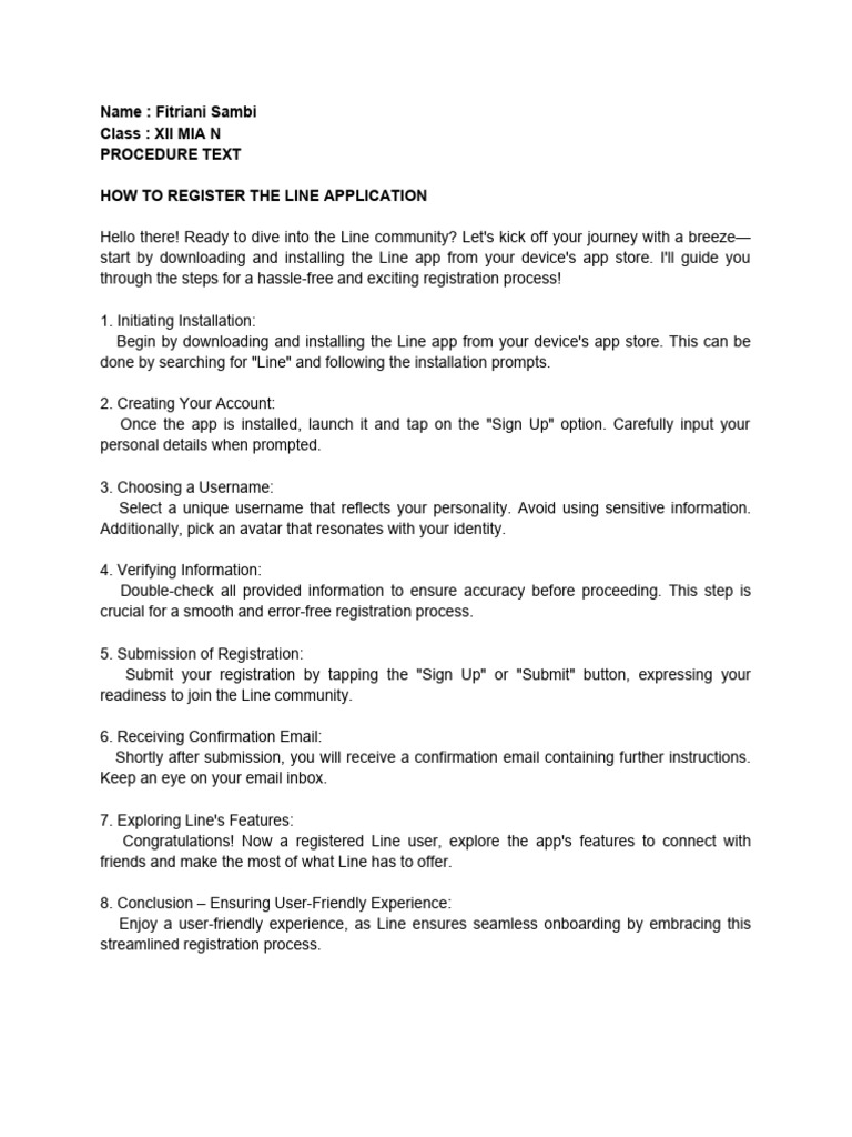 Procedure Text | PDF | Verb | Mobile App