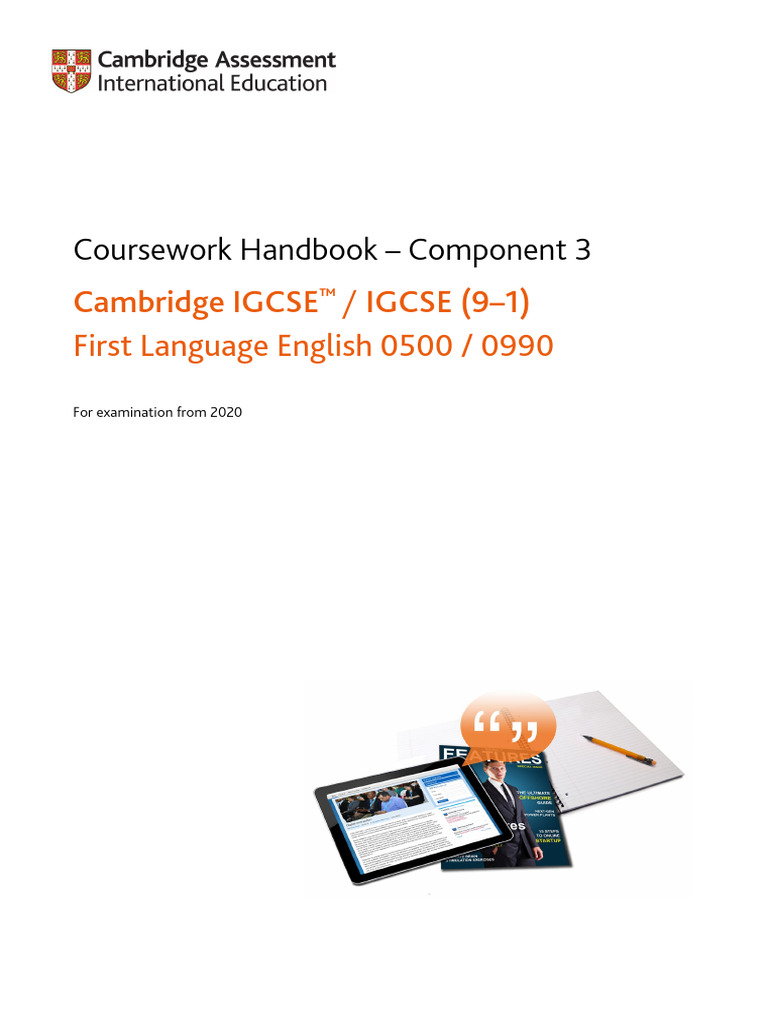 0500 Coursework Handbook (For Examination From 2020) | PDF ...