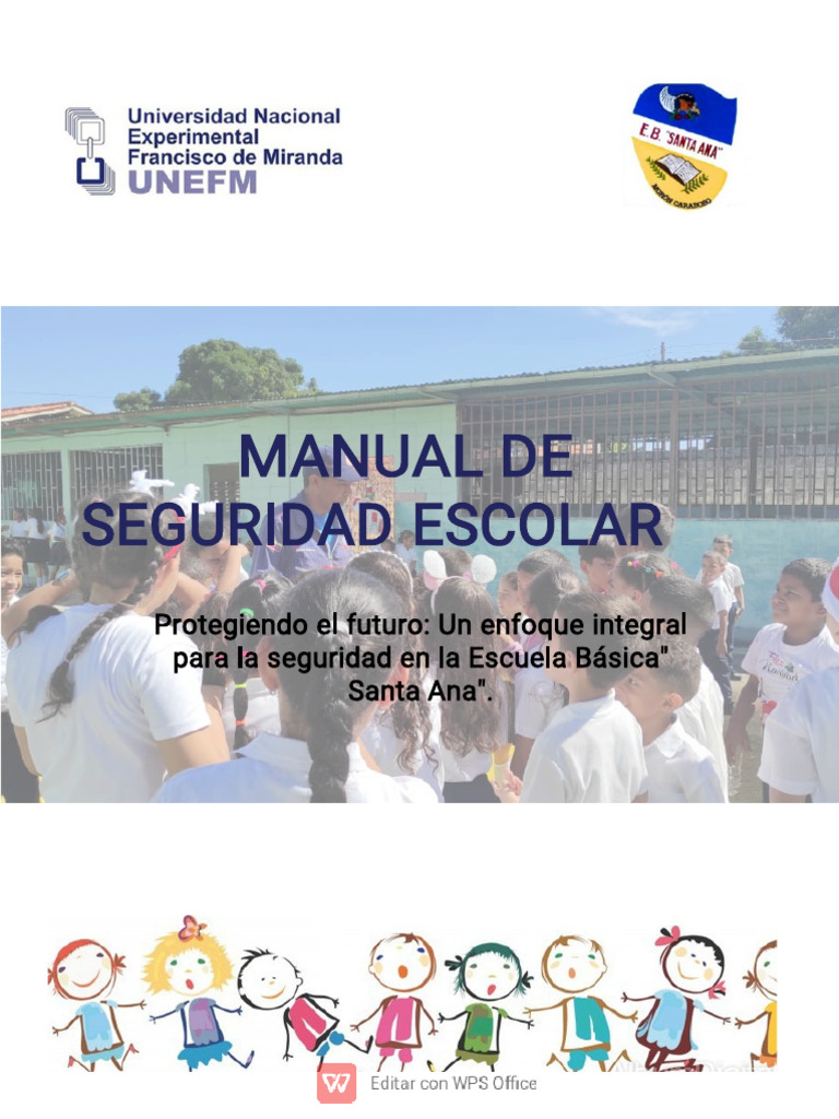 Manual De Seguridad Escolar Pdf Defensa Civil