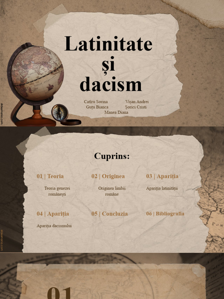 Studiu de Caz - Latinitate Și Dacism" | PDF