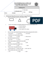 Soal PTS SBDP Kelas 3 Semester 1 | PDF