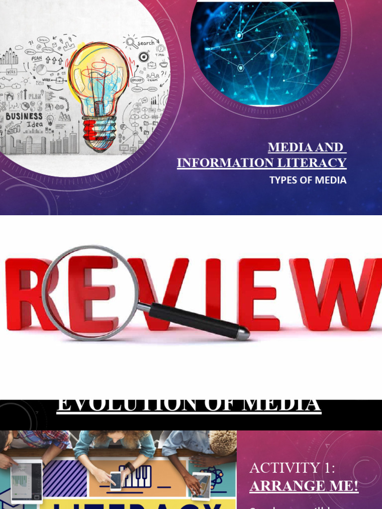 Types of Media Final | PDF | Mass Media | New Media