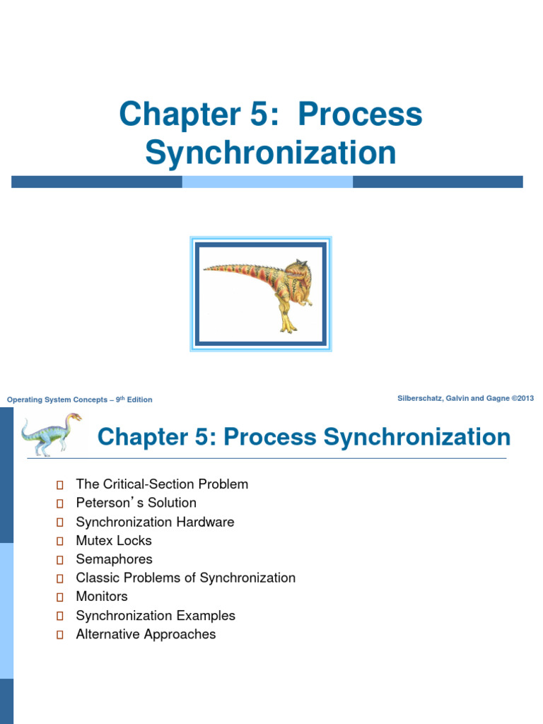 Process Synchronization | PDF Process Synchronization | PDF