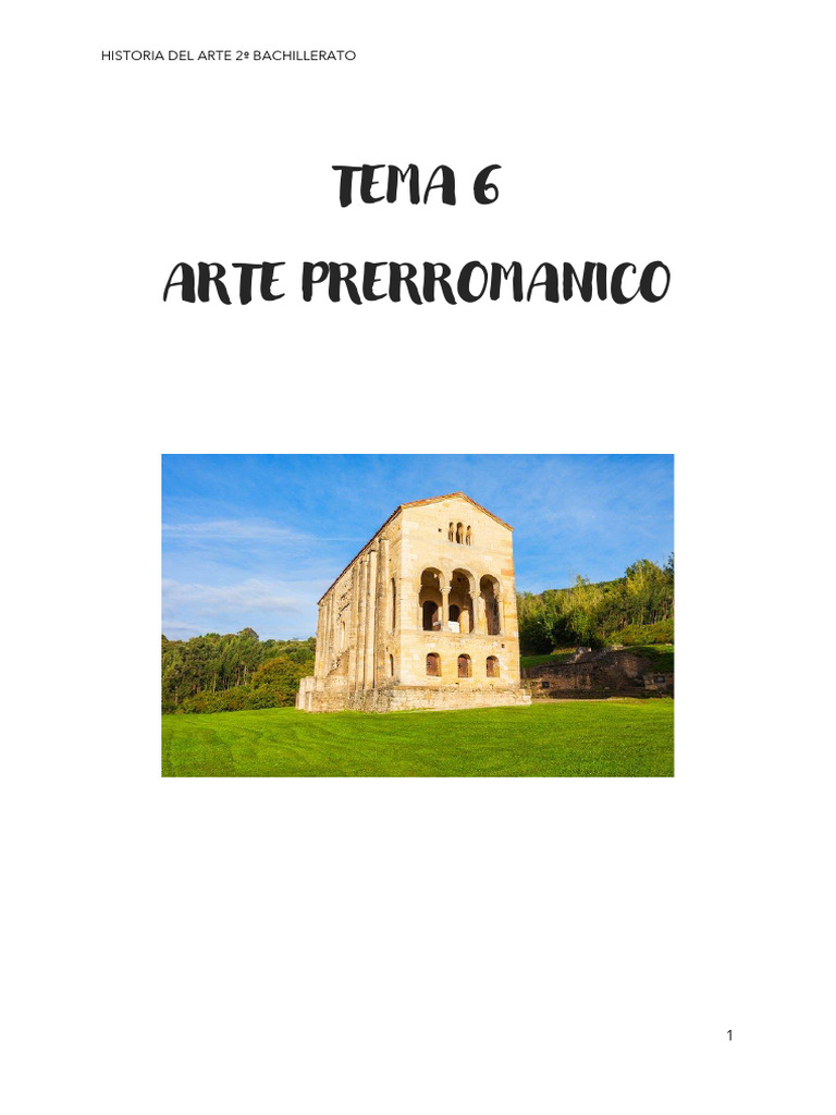 Arte Prerrománico | PDF