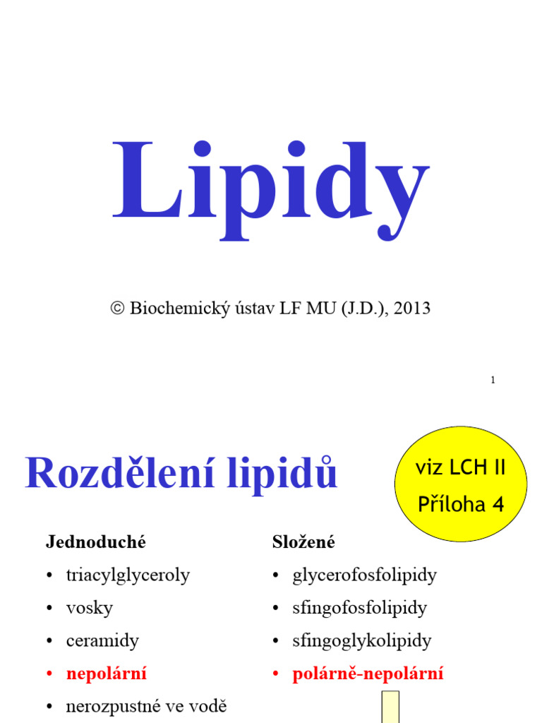 Lipidy | PDF