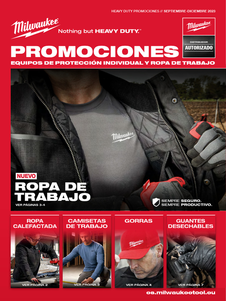 Folleto Milwaukee | PDF | Moda | Ropa