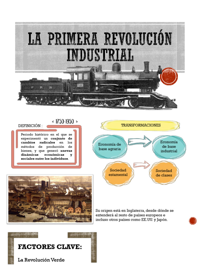 La Primera Revolución Industrial | PDF