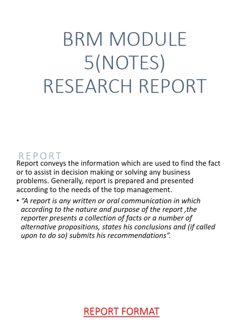 BRM Module 5 (Notes) | PDF | Hypothesis | Data BRM Module 5 (Notes) | PDF | Hypothesis | Data