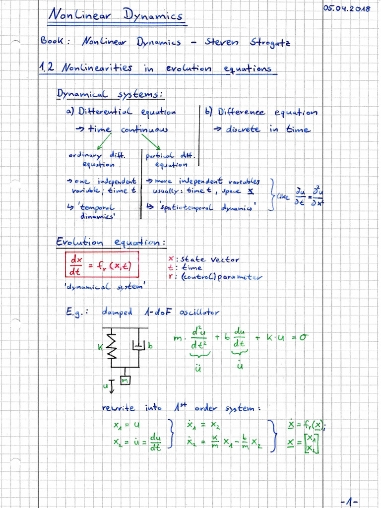 Mitschrift - SoSe 2018 | PDF