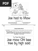 Cat on the Mat: Early Reader Guide | PDF | Young Adult