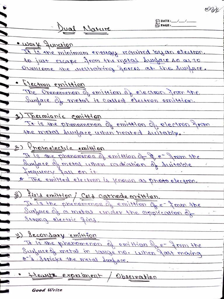 Dual Nature Notes | PDF | Science & Mathematics