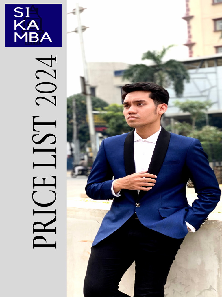 Sikamba Tailor Price List 2024 | PDF | Textile Industry | Textiles