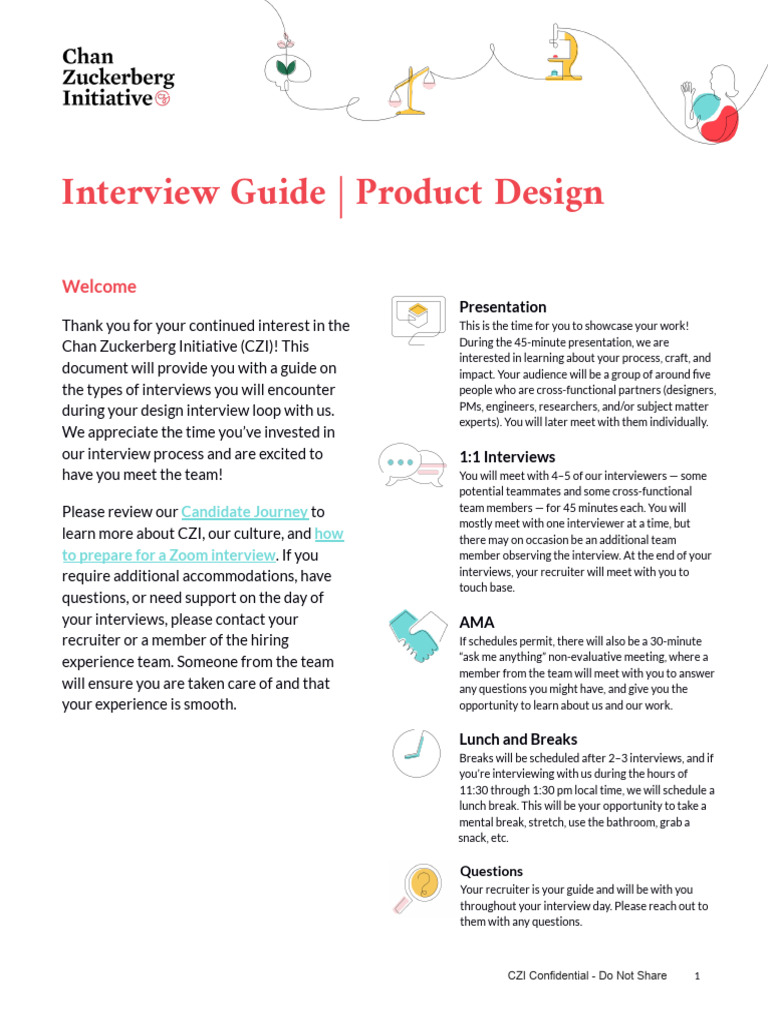 Interview Guide Product Design | PDF | Cognition | Human Communication