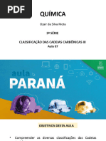 Aula 02 - Cadeia Carbônica | PDF | Aromaticidade | Benzeno