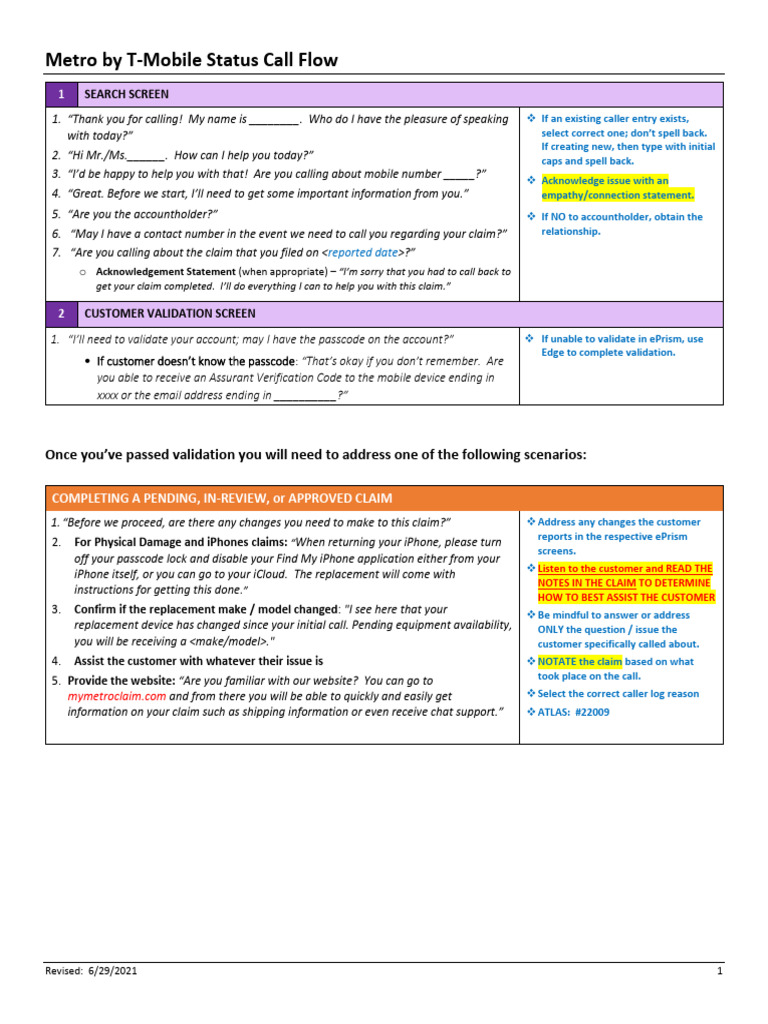 1624977214845-Status Scripting Call Flow Metro | PDF | Interactive ...