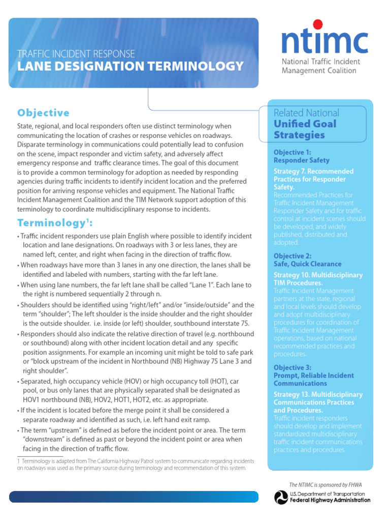 12 13 10 - Lanedesignation-2pg-Printer | PDF | Traffic | Lane