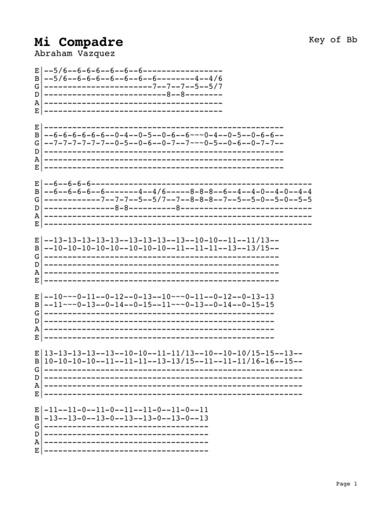 Mi Compadre | PDF