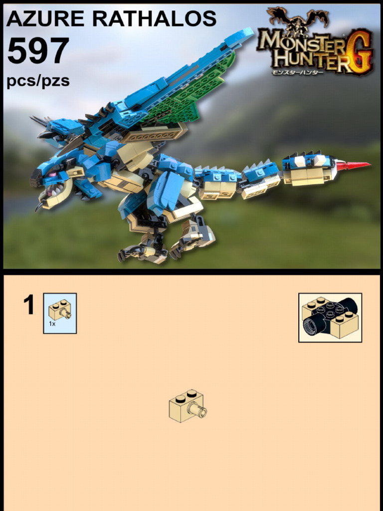 Rathalos Azure Instructions | PDF