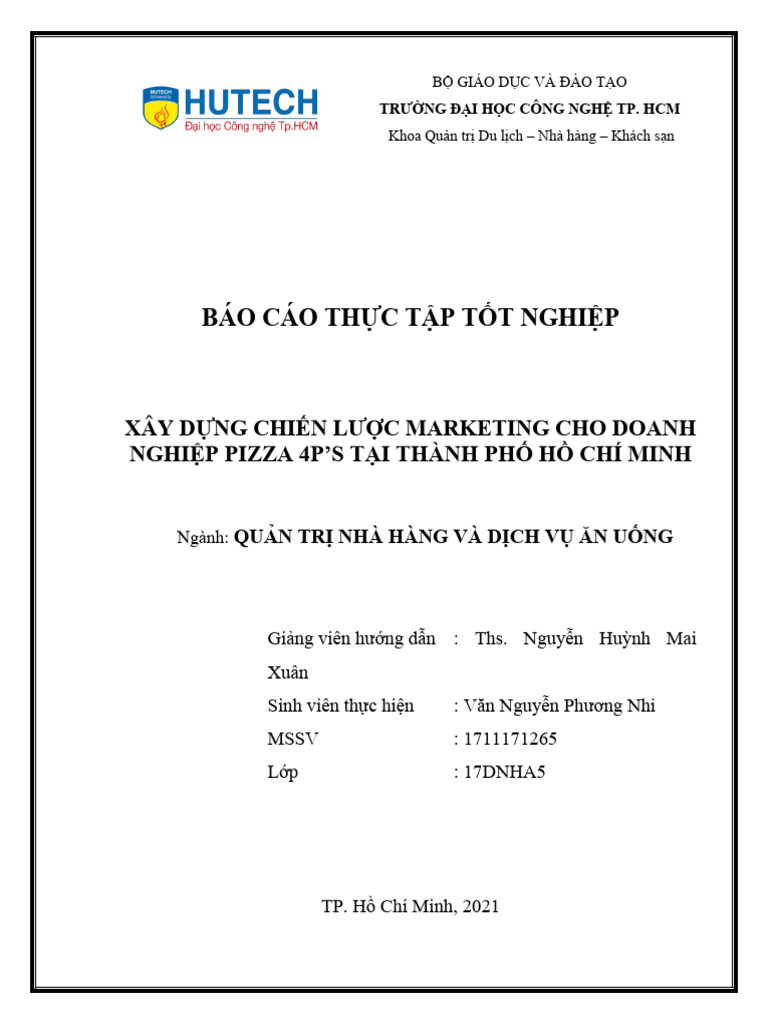 Vannguyenphuongnhi 1711171265 TTTN | PDF