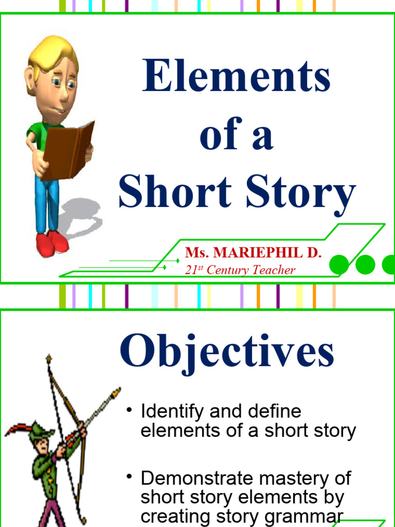 Elements of A Short Story | PDF | Plot (Narrative) | Narration