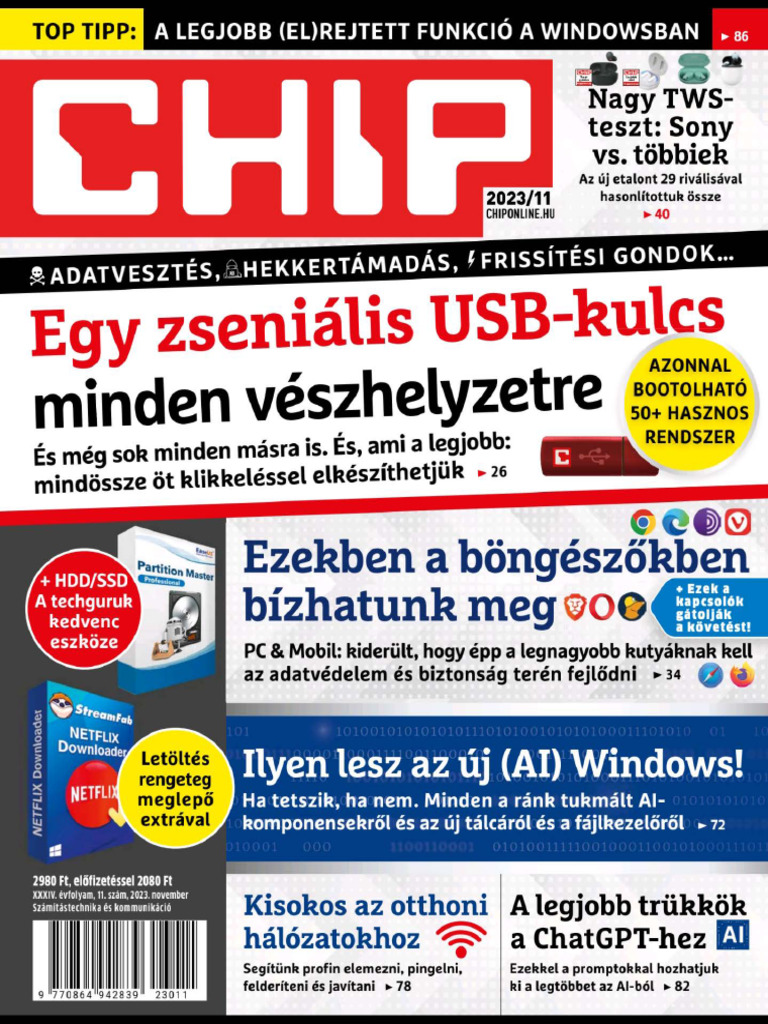 Chip Magazin 2023 11 | PDF