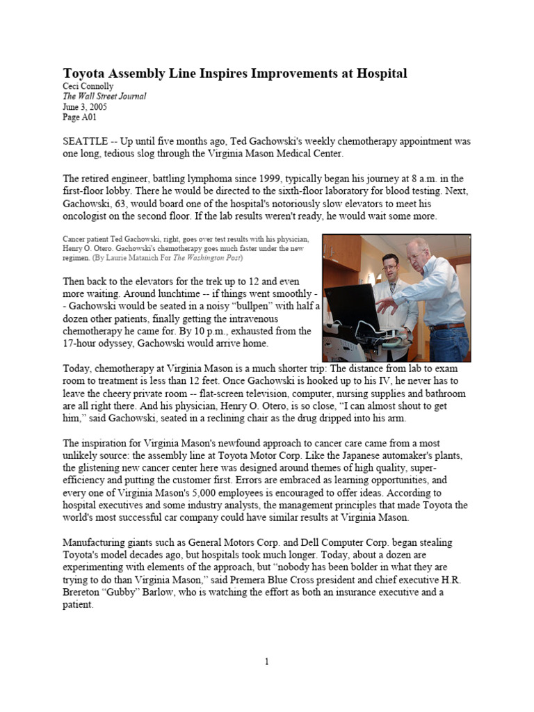 Connolly (2005) - Hospital Applies TPS | PDF | Intensive Care Medicine | Intensive Care Unit