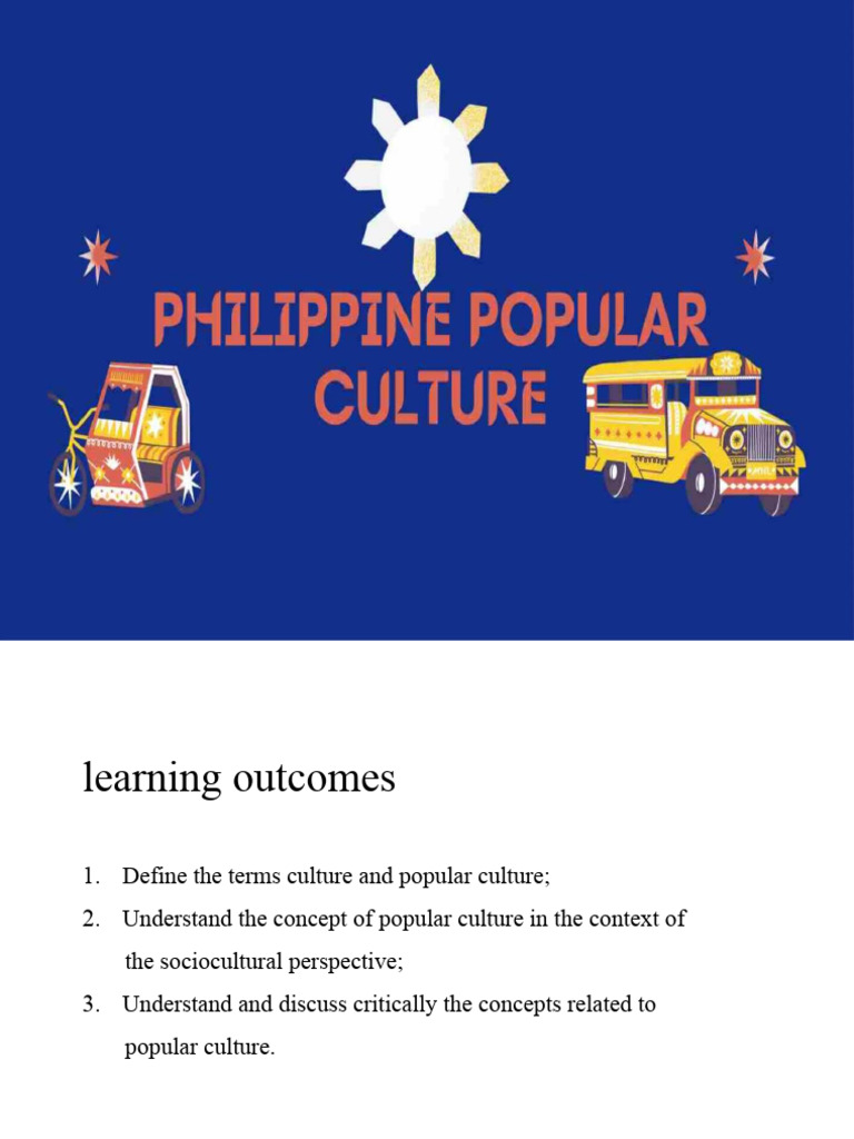 Lesson 1 Pop Culture | PDF | Attitude (Psychology) | Rituals