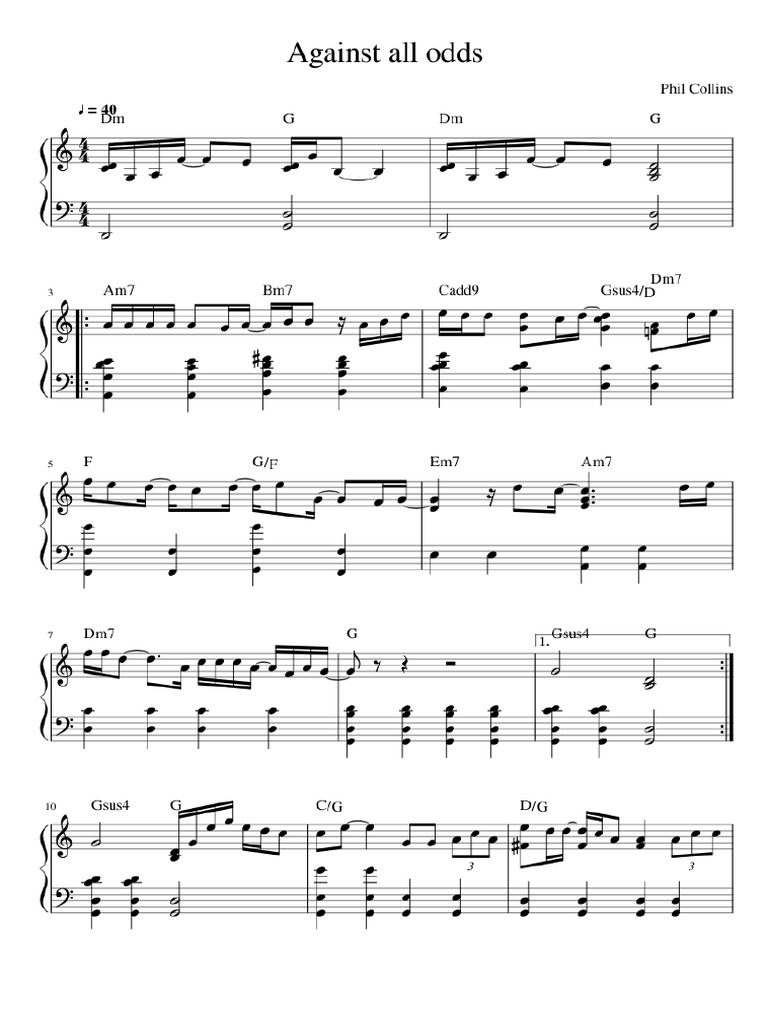 Against All Odds | PDF