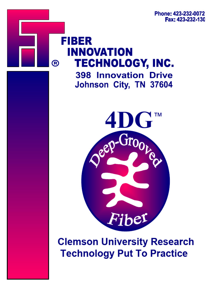 4DG Fibre | PDF | Fibers | Area