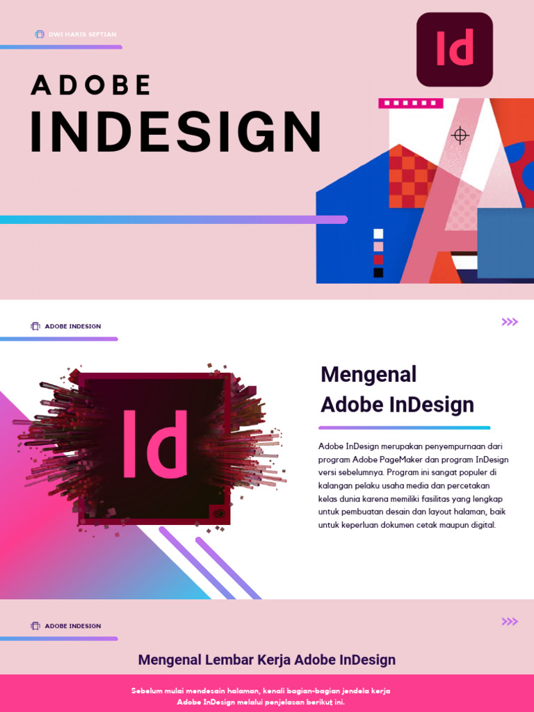 Materi Pembelajaran Adobe Indesign | PDF