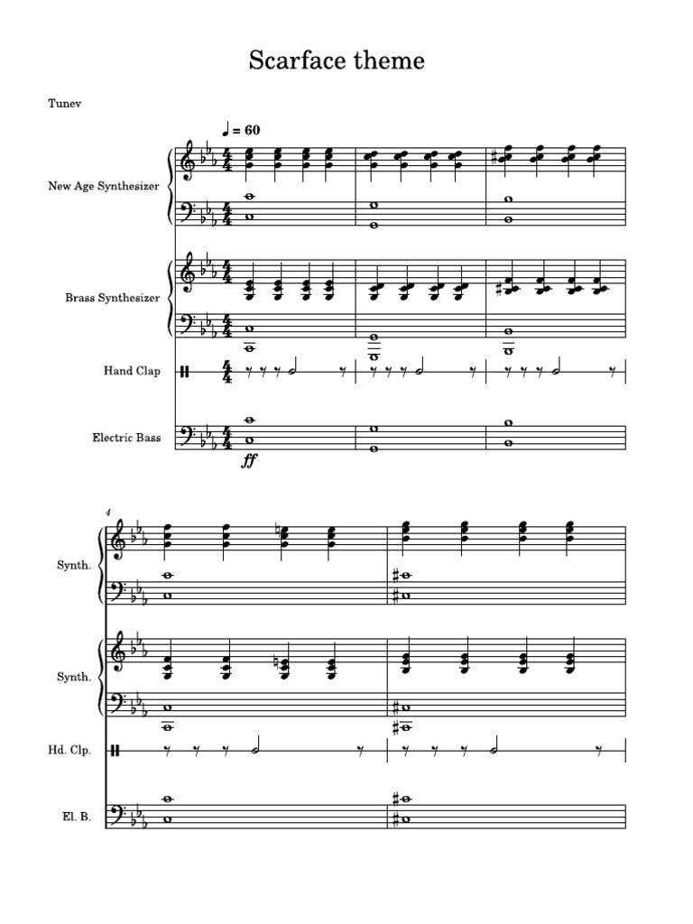 Scarface - Theme | PDF