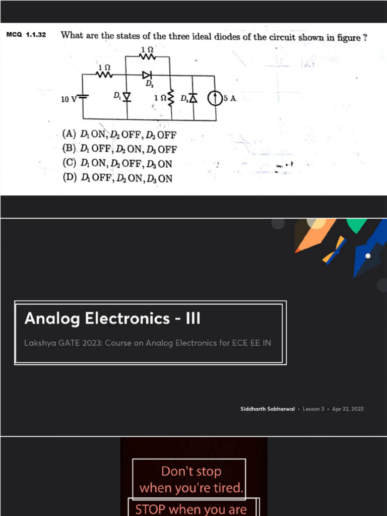 Diode Circuits Notes | PDF