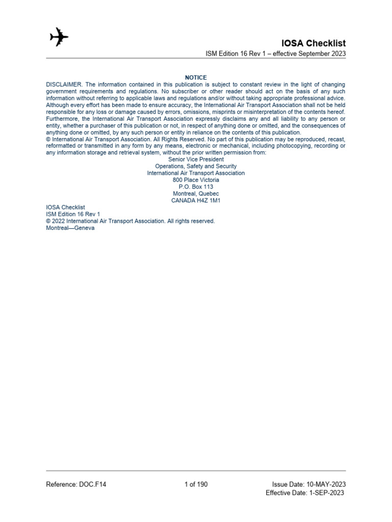 FLT Session - Ed.16-1 | PDF | Specification (Technical Standard) | Safety