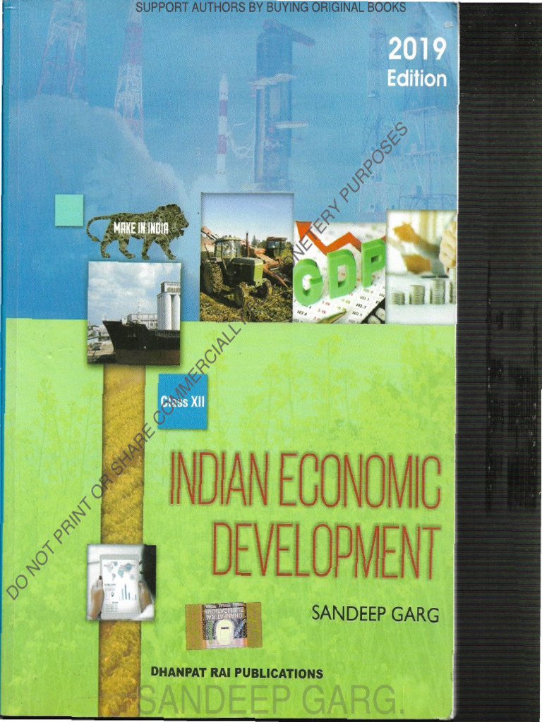 Class 12 Indian Eco Sandeep Garg | PDF