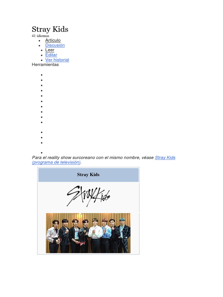 Historia y logros de Stray Kids | PDF | Industria de la música | Música pop