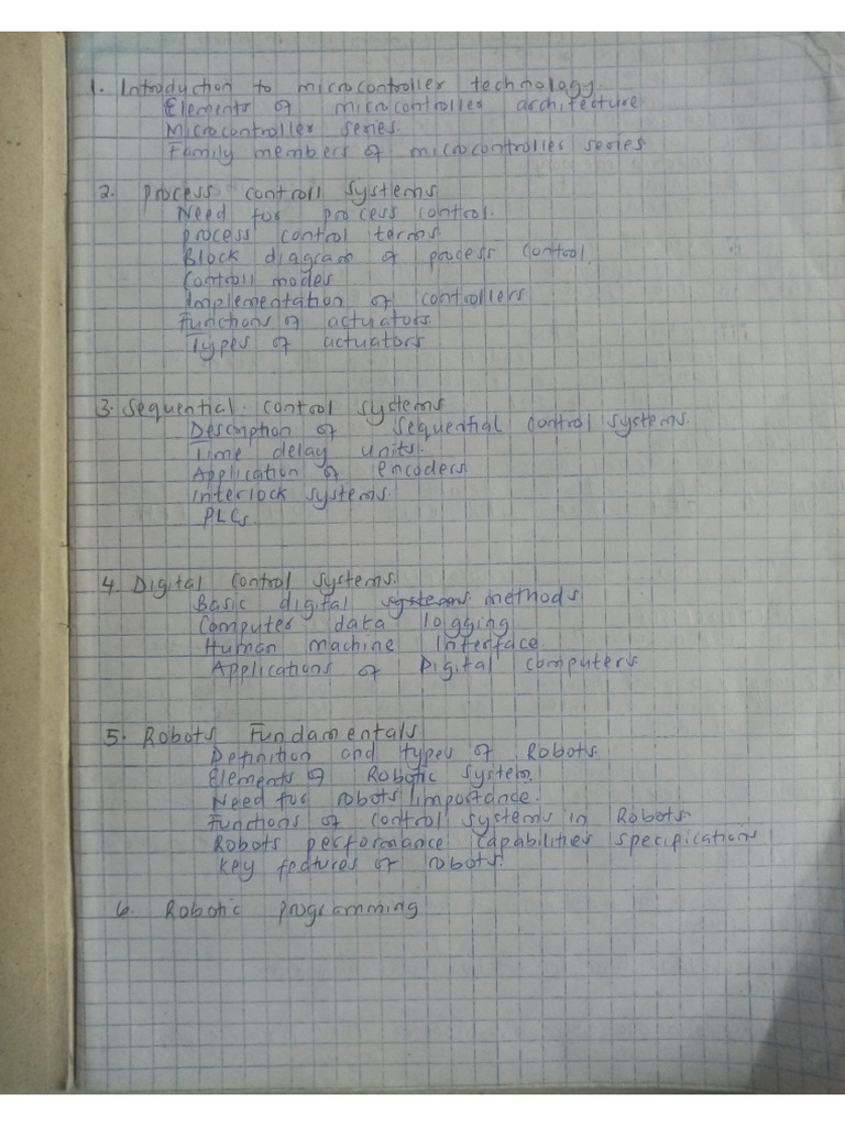 Microcontroller Notes (Annah) | PDF