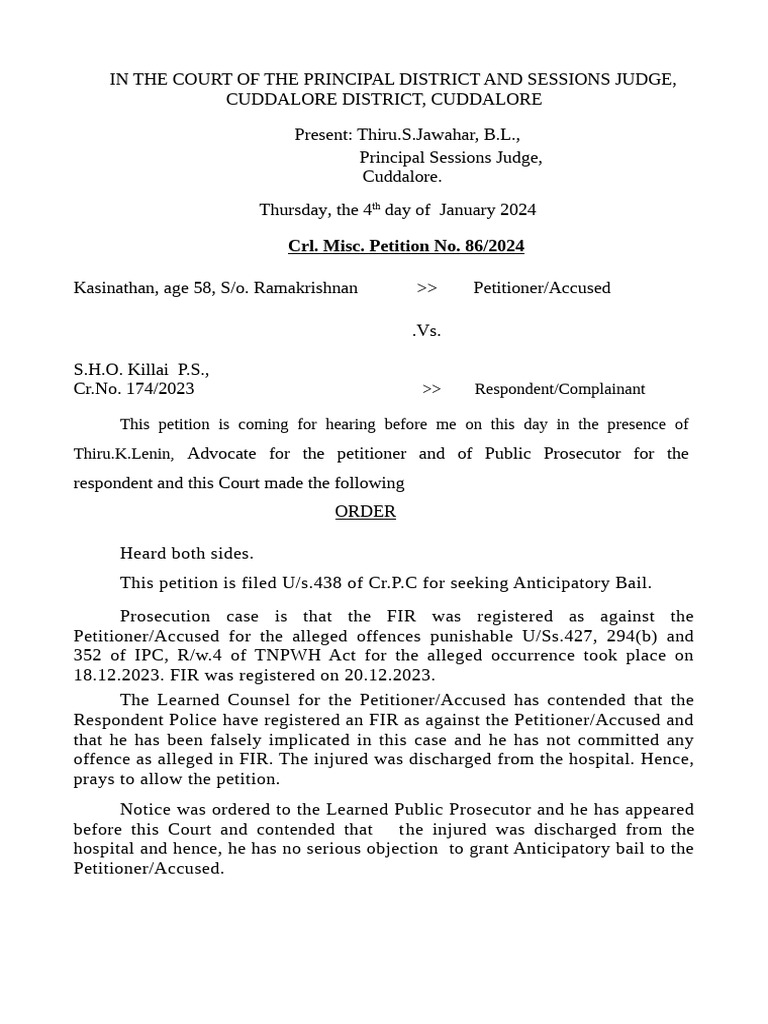 Display PDF | PDF | Bail | Prosecutor