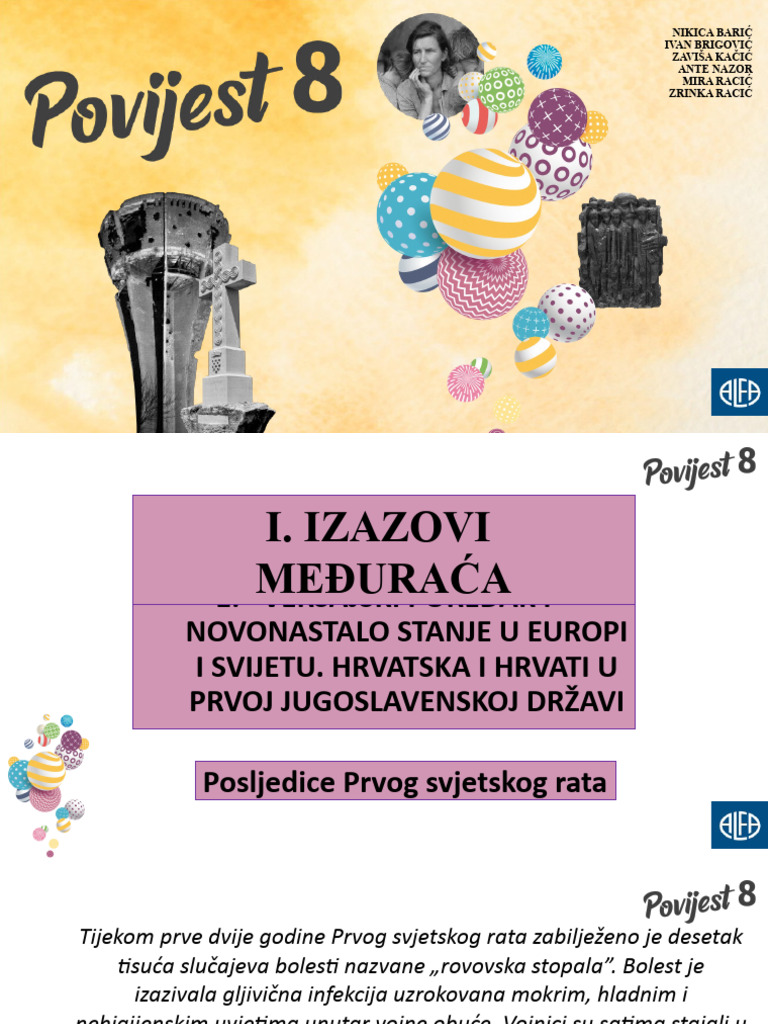 Posljedice Prvog Svjetskog Rata | PDF