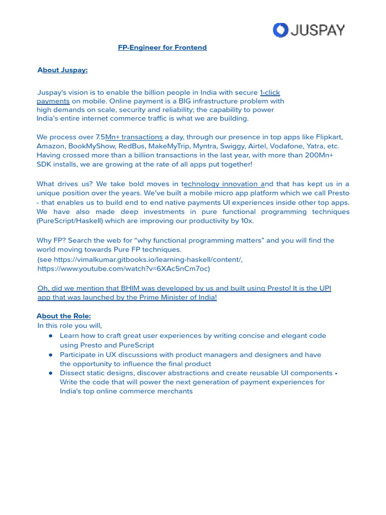 FP-Engineer Frontend | PDF