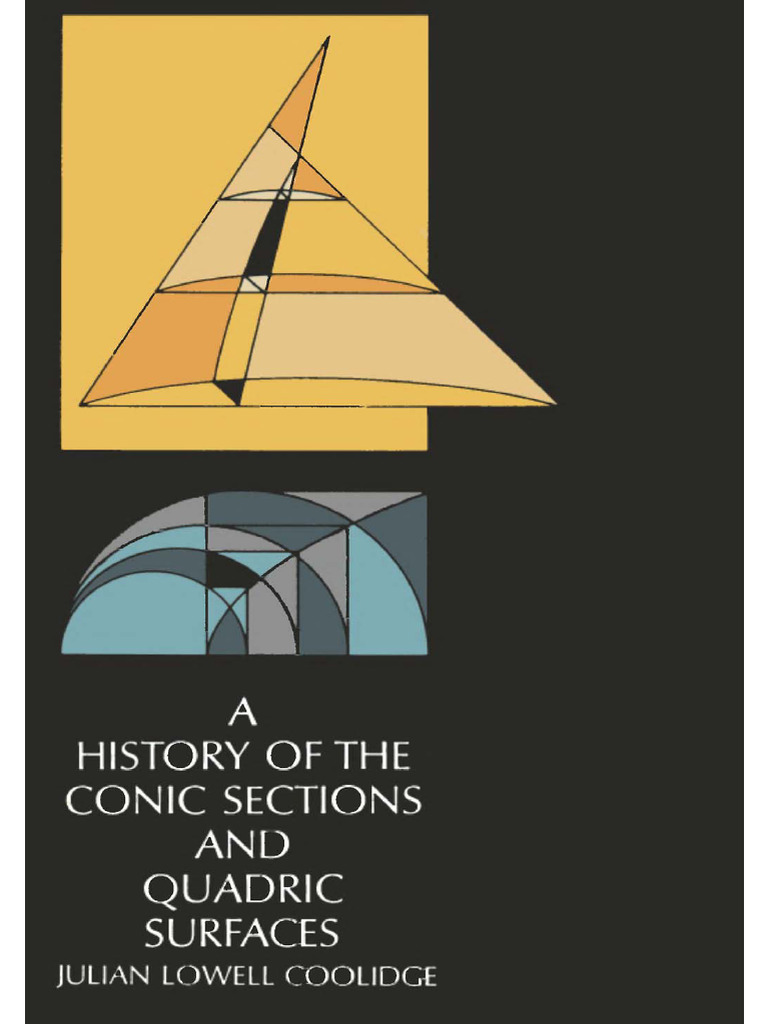 A History of Conic Sections and Quadric Surfaces | PDF