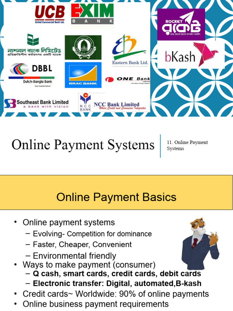 Online Payment Systems | PDF | Credit Card | Debit Card