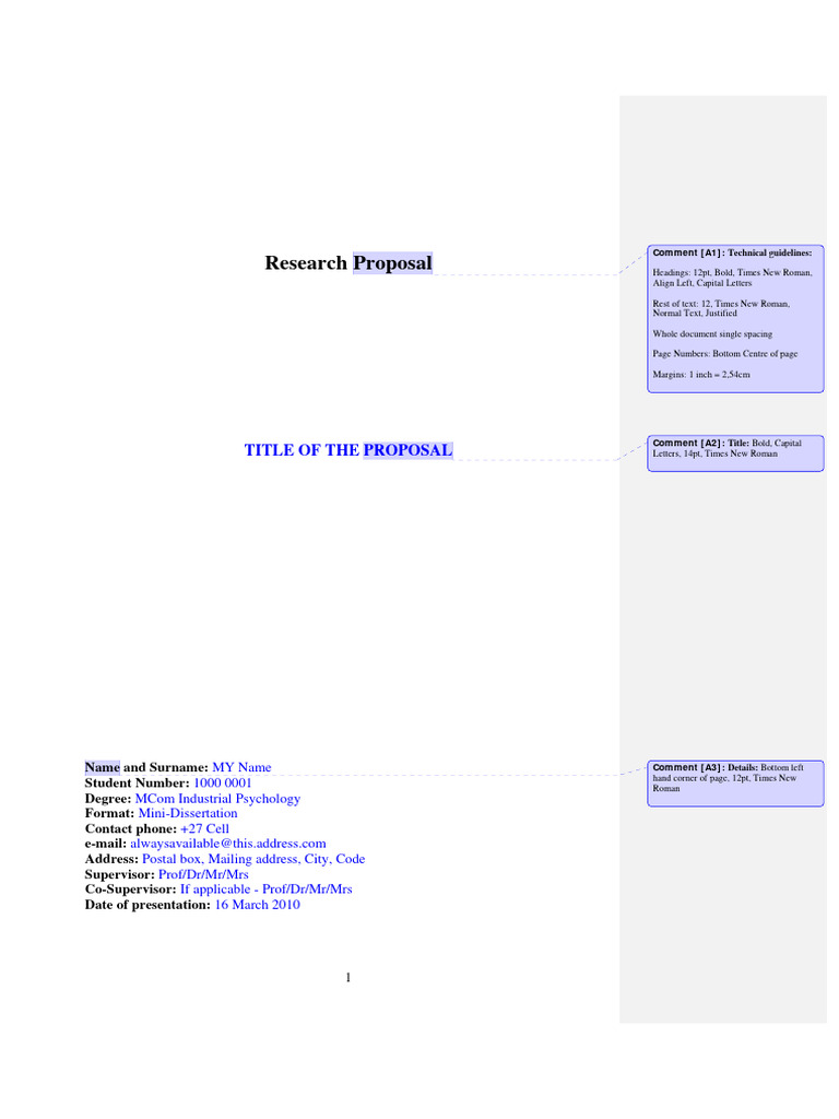 TITLE_OF_THE_PROPOSAL | PDF | Hypothesis | Theory