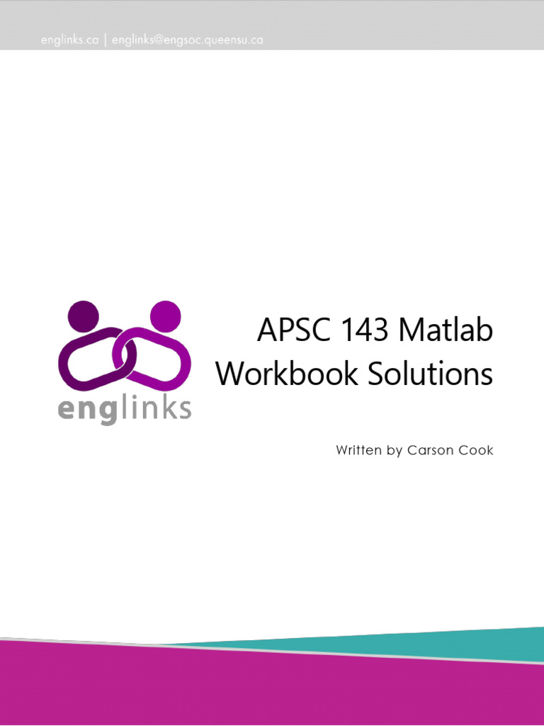 143 MATLABFinal Solutions | PDF | Matlab | Matrix (Mathematics)