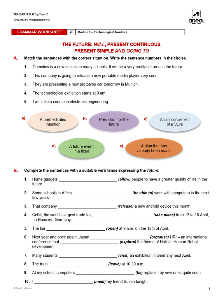 Ae tt1021 Grammar Worksheet 20 | PDF | Computers | Technology & Engineering