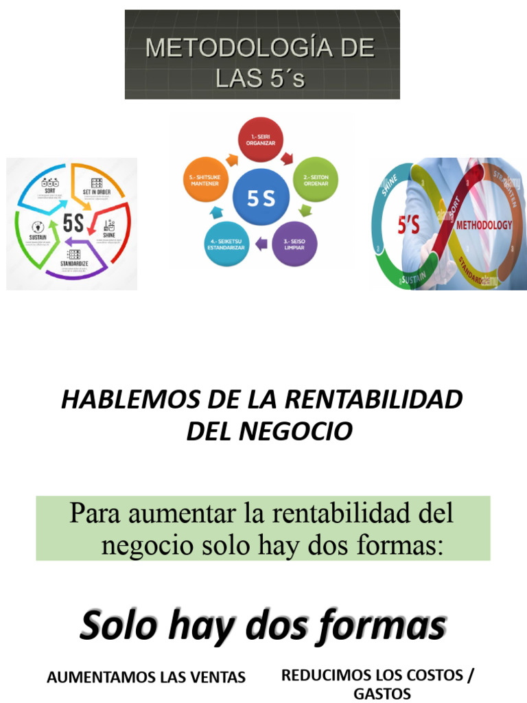 PRESENTACION 5s 1 Mas 1 | PDF