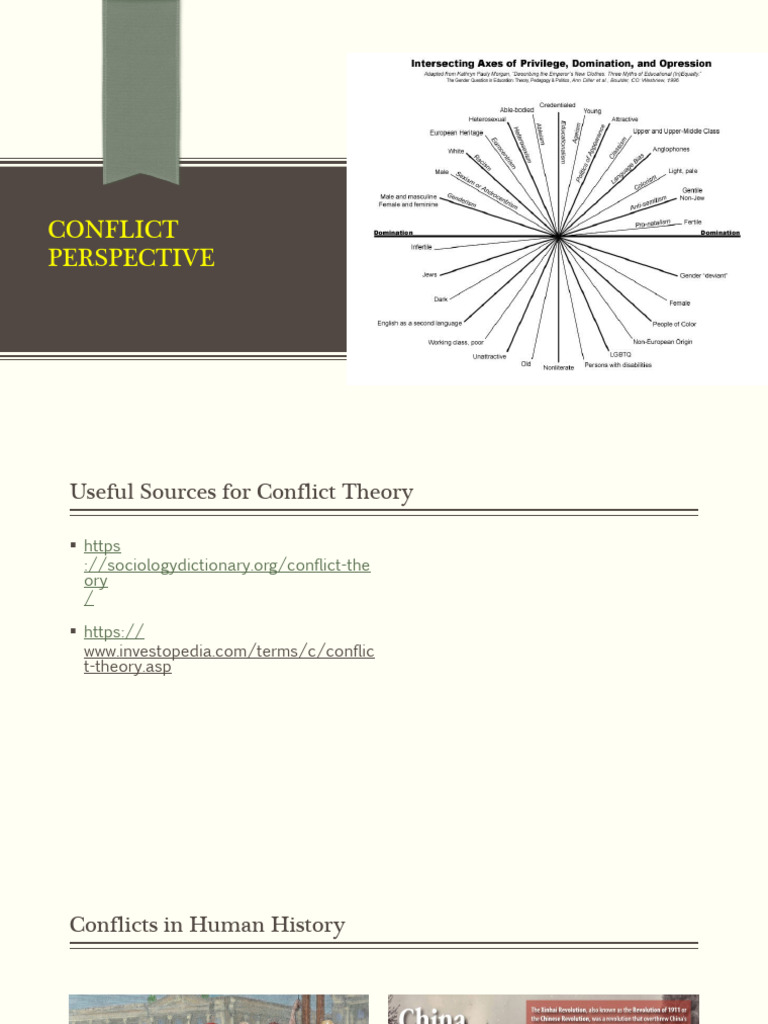 Conflict Perspective (S) | PDF | Free Market | Neoliberalism