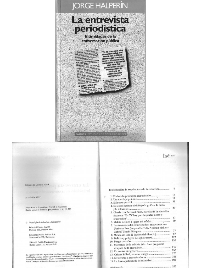 La Entrevista Periodistica | PDF