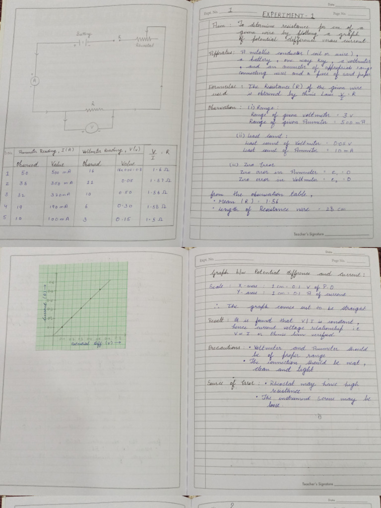 Physics Experiments XII | PDF