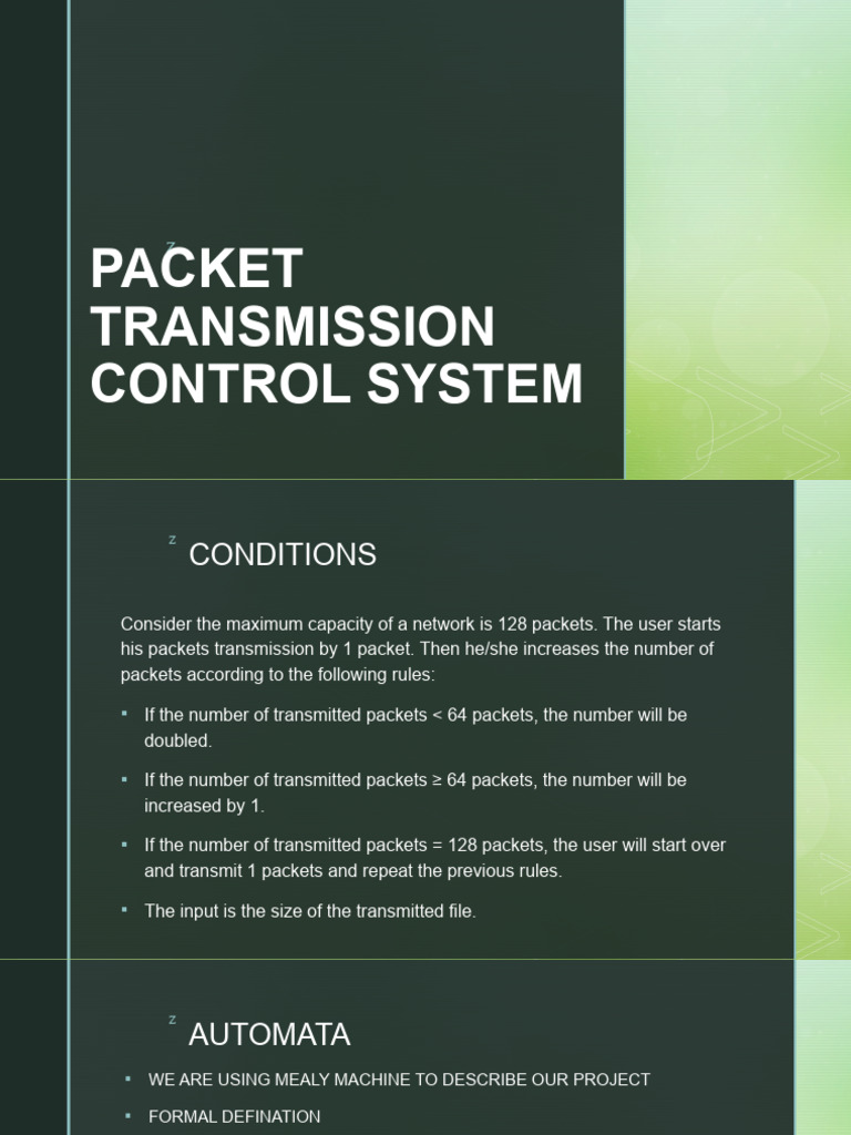 Presentation 1 | PDF | Network Packet | Internet