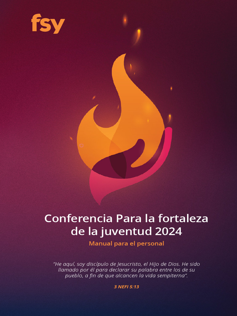 Manual Para El STAFF 2024 PDF Creencia Religiosa Y Doctrina